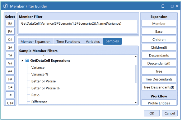GetDataCell Expressions